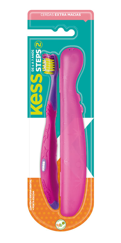 Escova Dental Kit Steps Kess