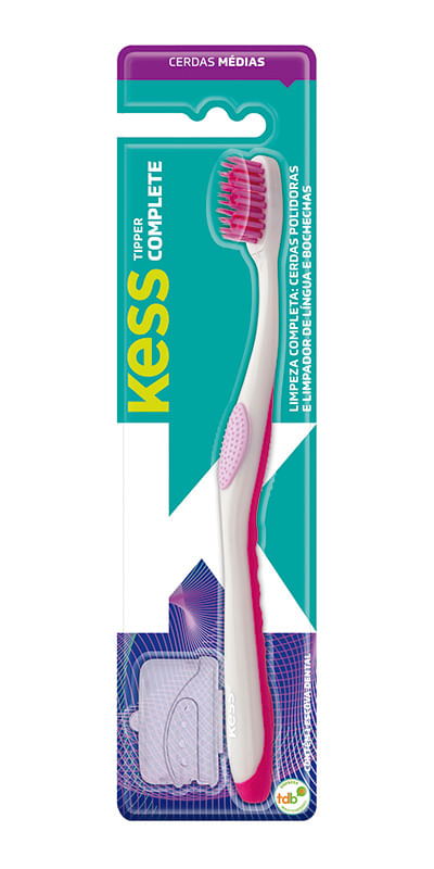 Escova Dental Complete Tipper Media Kess