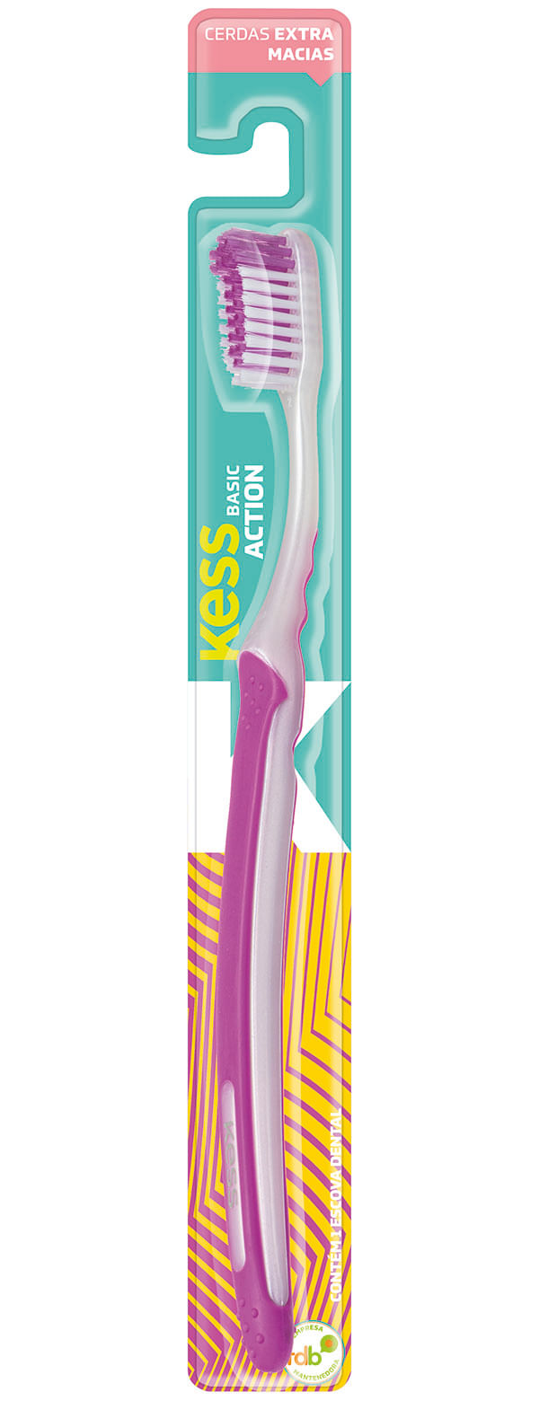 Escova Dental Basic Action Extra Macia Kess