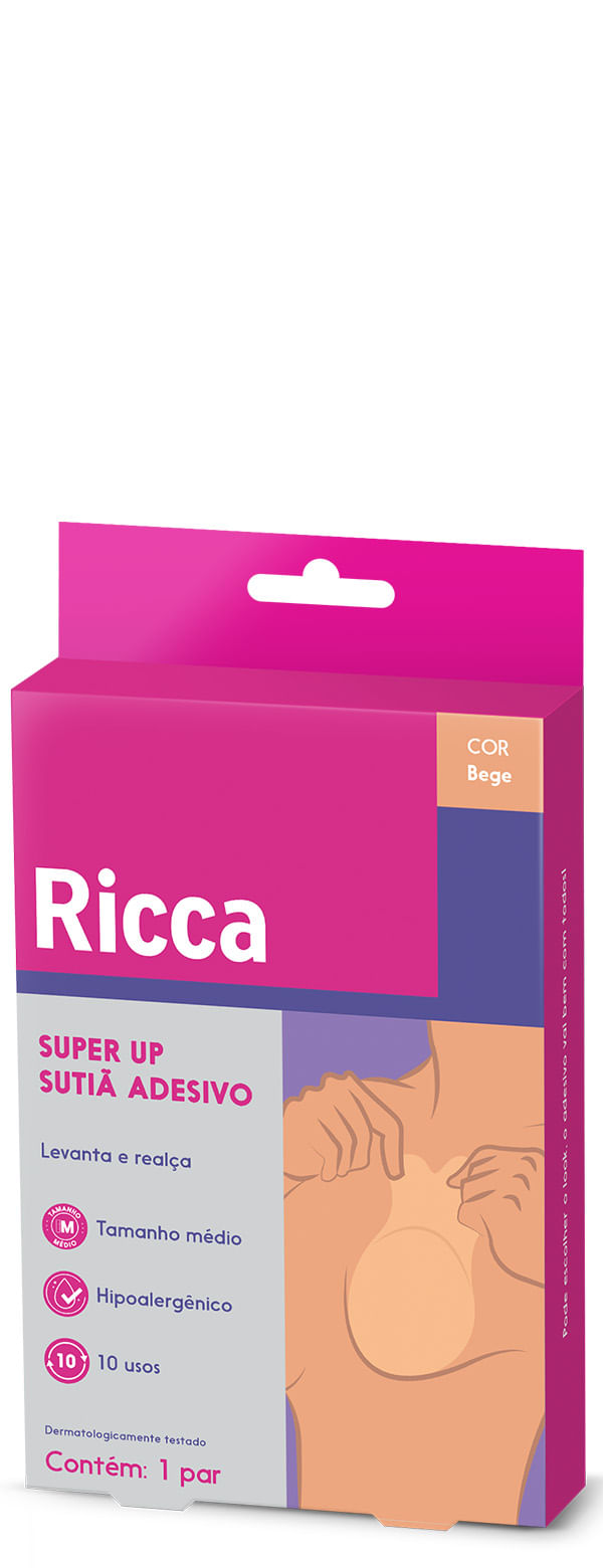 Sutiã Adesivo M Bege Ricca