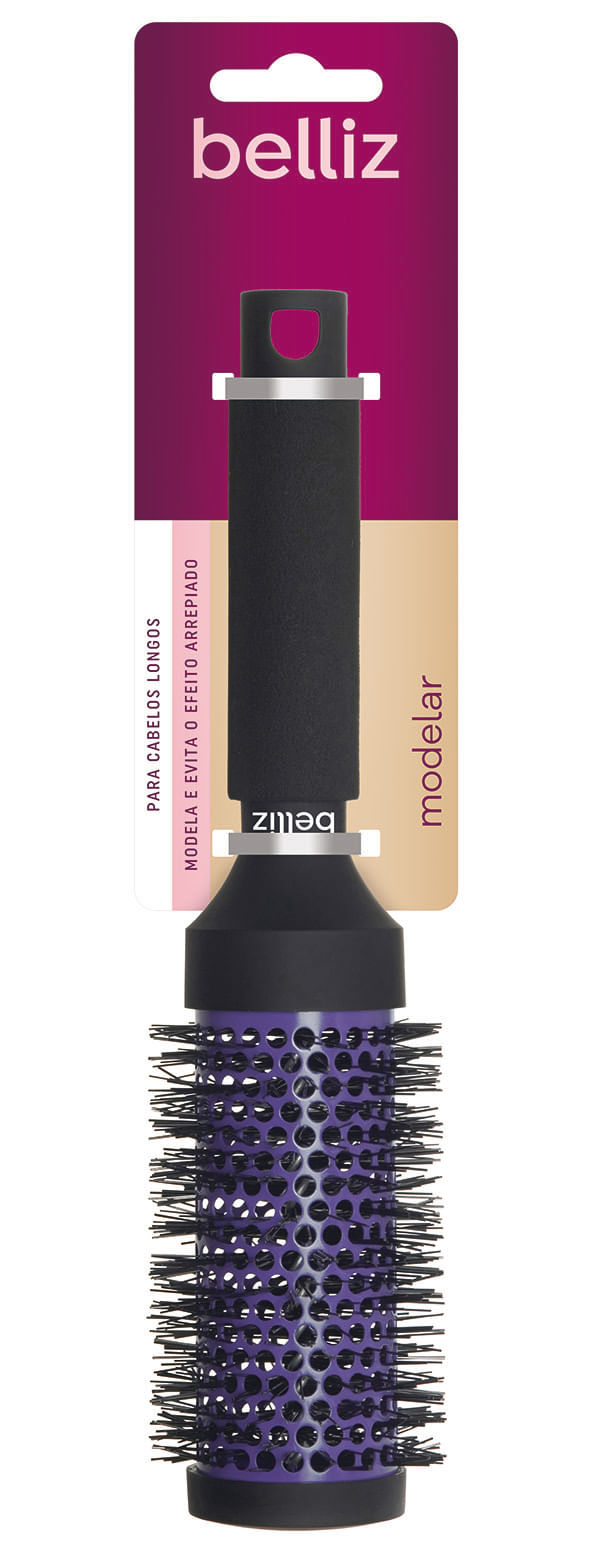 Escova Black Ion Ceramica 43 Belliz